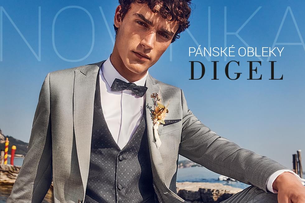NOVINKA: Prémiové obleky DIGEL | VOLANSKY fashion